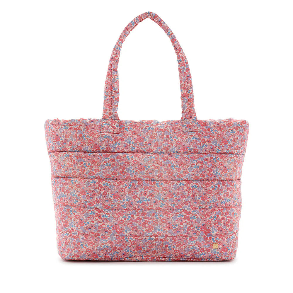 Luxe Puffer Tote Bag Marseille by TRVL Design | Lila & Hayes