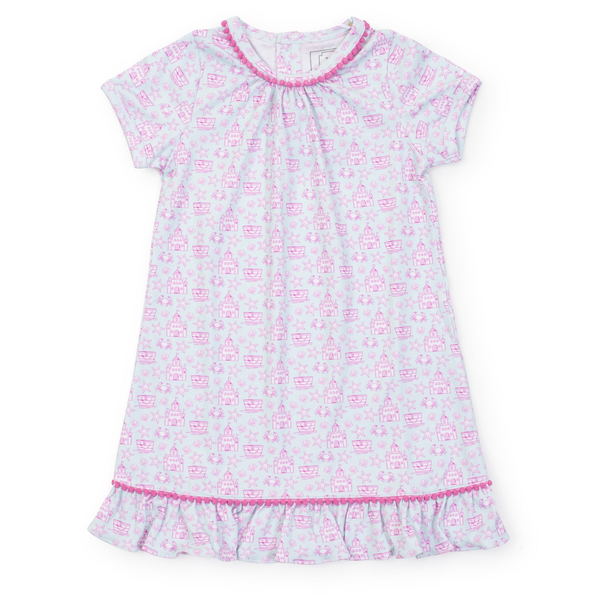 Camden Girls' Dress - Sandcastles Pink